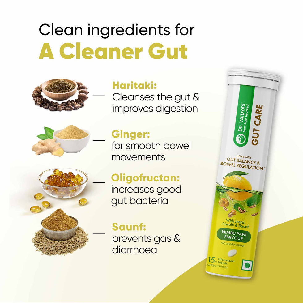 Dr. Vaidya's Digestive Support Effervescent Gut Relief Online – Dr Vaidya's